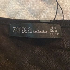 Zanzea | Tops | Zanzea Collection Mesh Fitted Black Top | Poshmark